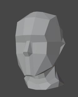 low poly head 3D Models | Page 1 | STLFinder