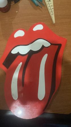 rolling stones tongue decal 3D Models | Page 1 | STLFinder