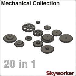 module 1 25 spur gears 3D Models | Page 1 | STLFinder