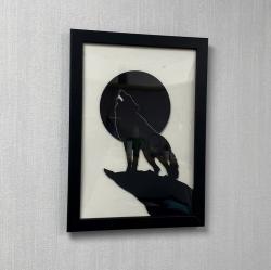 wolves wolf moon draw 2025 anime silhouette 3D Models | Page 1 | STLFinder