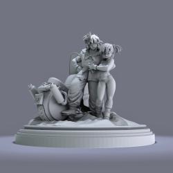 yamcha and bulma 3D Models | Page 1 | STLFinder