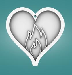 heart fire 3D Models | Page 1 | STLFinder