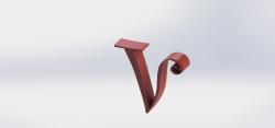 letter v 3D Models | Page 1 | STLFinder