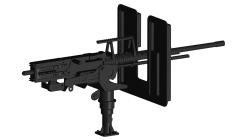 browning m2 general purpose machine gun gpmg 3d models 【 STLFinder