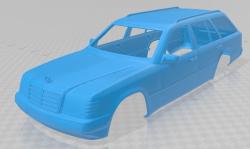 Mercedes W124 300D Touring 3D Models | Page 1 | STLFinder
