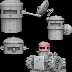 pillbox turret 3D Models | Page 1 | STLFinder