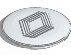1979 corvette 3 tri bar spinner wheel center hub cap 3D Models | Page 1 ...