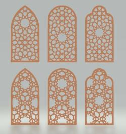 windows arabic design revit 3D Models | Page 1 | STLFinder