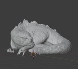 godzilla sleeping 3D Models | Page 1 | STLFinder