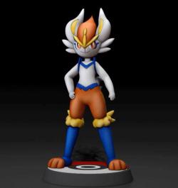 cinderace pokemon unite 3D Models | Page 1 | STLFinder