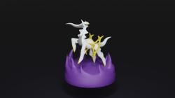 arceus cutscene pokemon arceus 3D Models | Page 1 | STLFinder