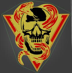 shell oil skull patch 3D Models | Page 1 | STLFinder