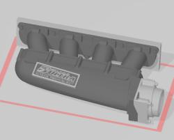 stock d16z6 base map skunk2 manifold 3D Models | Page 1 | STLFinder