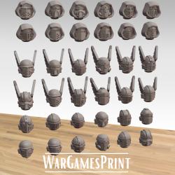dark angels head 3d models 【 STLFinder