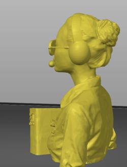female pilot bust 3D Models | Page 1 | STLFinder