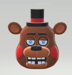 fnaf movie 2 toy freddy head 3D Models | Page 1 | STLFinder