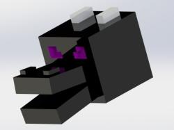 minecraft heads com dragon head lamp 3D Models | Page 1 | STLFinder