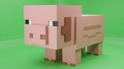 minecraft pig piggy bank 3D Models | Page 1 | STLFinder
