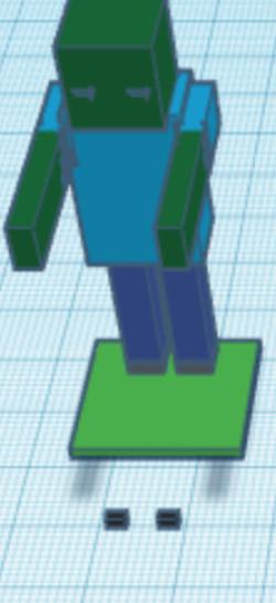 Zombie Head 3d Pixel Art Minecraft Amino