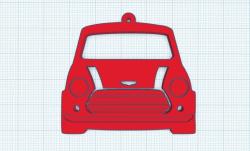 mini cooper car keychain 3d models 【 STLFinder