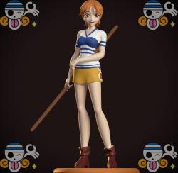 nami statue resin figurine gk one piece dragon studio 1 4 ex 3D Models ...
