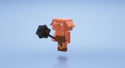 minecraft legends piglin runt action figure 3D Models | Page 1 | STLFinder