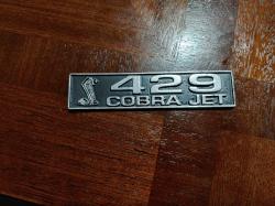 445 emblem for cobra jet style hood scoop 3D Models | Page 1 | STLFinder