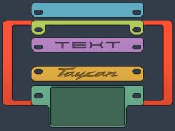 license plate frames custom 3D Models | Page 1 | STLFinder