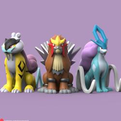 pokemon legendary 3D Models | Page 1 | STLFinder
