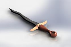 triple dagger knife 3d models 【 STLFinder