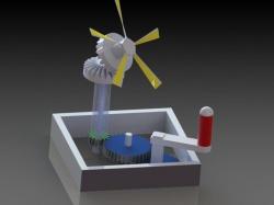 hand crank fan 3d models 【 STLFinder