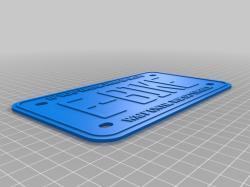 bike license plate 3D Models | Page 1 | STLFinder