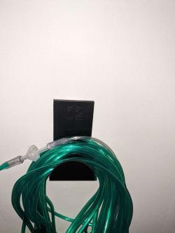oxygen tubing holder 3d print | Page 1 | STLFinder