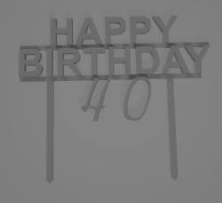 40th birthday 3D Models | Page 1 | STLFinder