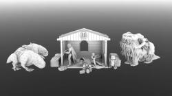 christmas manger scene 3D Models | Page 1 | STLFinder