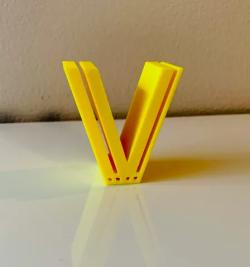 3d letter v | Page 1 | STLFinder