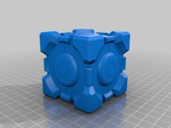 aperture science weighted storage cube 3D Models | Page 1 | STLFinder