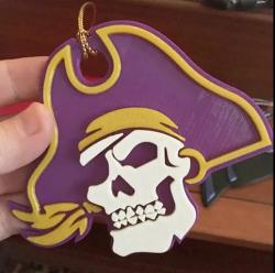 ecu pirates printable sticker 3D Models | Page 1 | STLFinder
