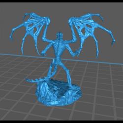 skeleton with wings 3D Models | Page 1 | STLFinder