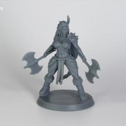 stout halfing battlemaster figher dnd 5e multiclass barbarian image 3D ...