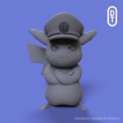 captain pikachu 3D Models | Page 1 | STLFinder