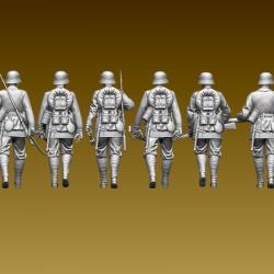 ww1 german lieutenant soldier 3d models 【 STLFinder