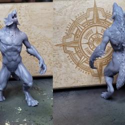 werewolf howling 3D Models | Page 1 | STLFinder