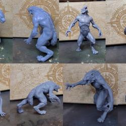 werewolf pack 3D Models | Page 1 | STLFinder