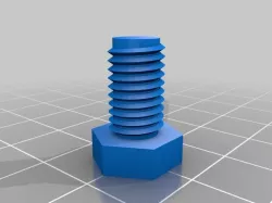 My Customized ISO Metric Nuts and Bolts - Free 3D Model | STLFinder
