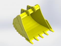 cat 988h rock spade bucket 3D Models | Page 1 | STLFinder