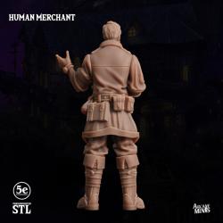 dnd human merchant 3D Models | Page 1 | STLFinder