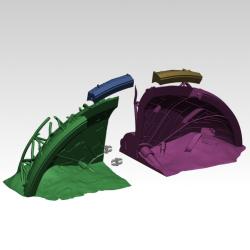 1144 One Mk37 Mk25 Radar solid dish 3D Models | Page 1 | STLFinder