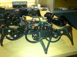 hexapod 18 dof micro servo 3d models 【 STLFinder