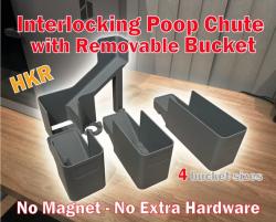hkr interlocking poop chute with removable bucket 3D Models | Page 1 ...